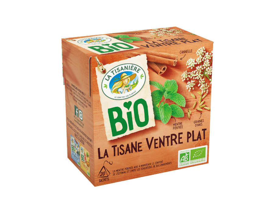 Tisane Ventre Plat Bio - La Tisanière
