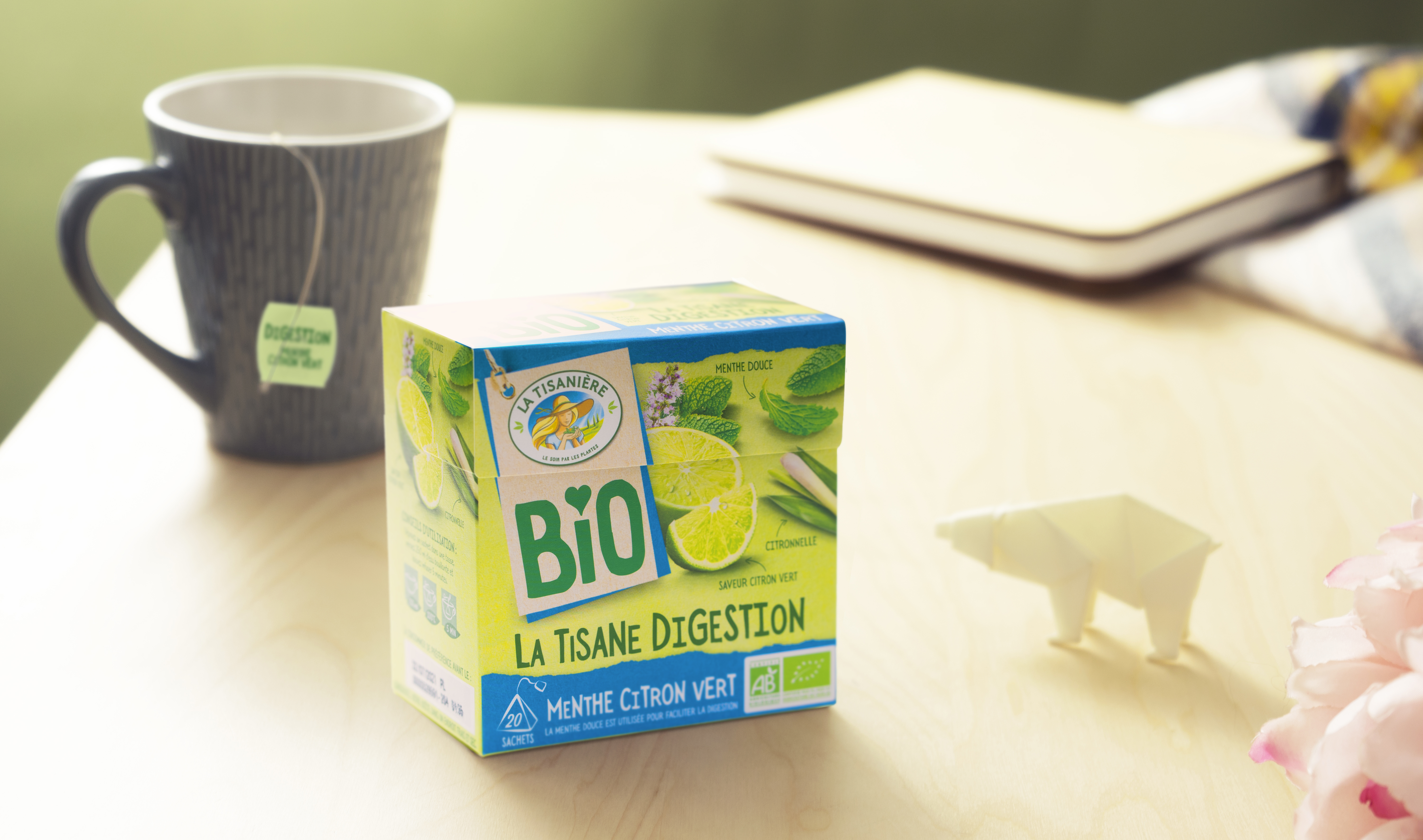 Tisane Digestion Menthe Citron Vert Bio - La Tisanière