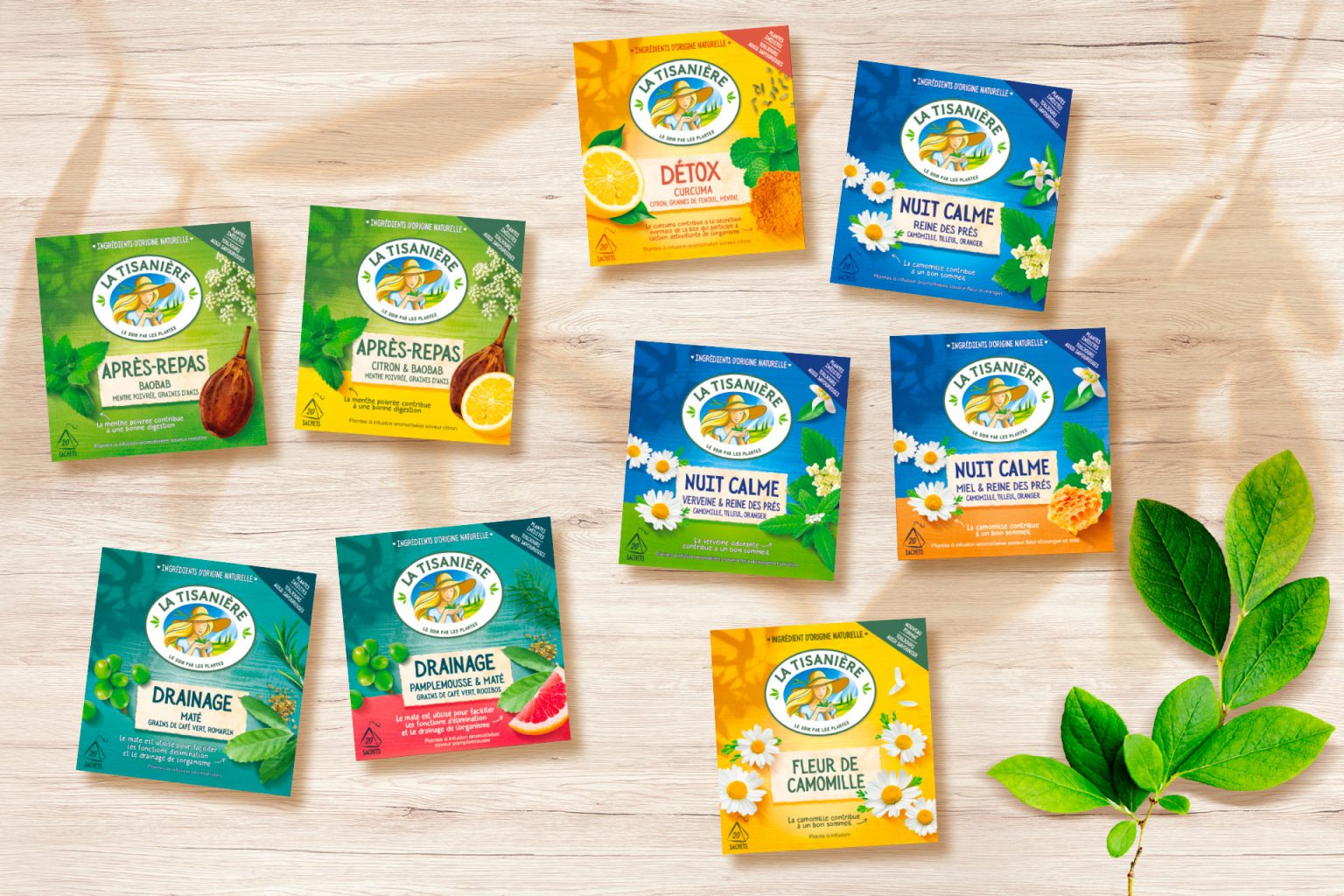 Gamme d’infusions bien-être aux plantes inédites La Tisanière - La ...